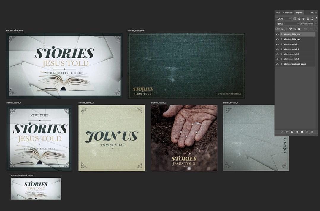 How to design a sermon graphic Part II - Sermon Series Graphics ...