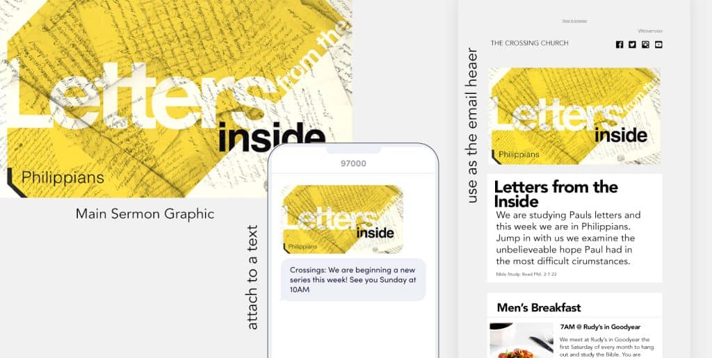 Church Graphics: Repurpose Sermon Graphics for Social Media, Emails ...